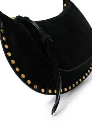 Isabel Marant Étoile Oskan Moon Shoulder Bag - Black