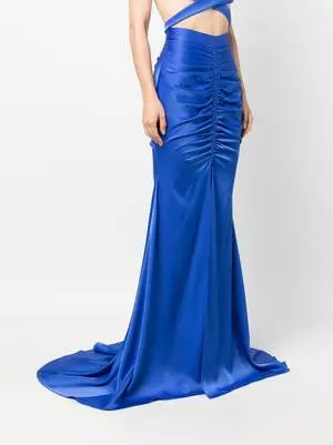 Alex Perry Draped Train Skirt