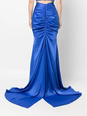 Alex Perry Draped Train Skirt