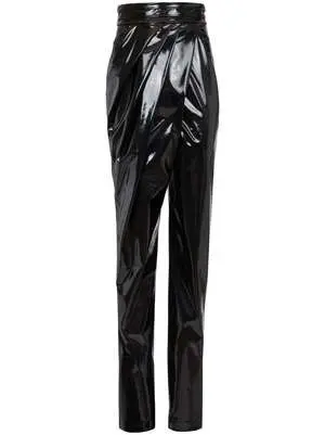 Balmain Asymmetric Draped Trousers