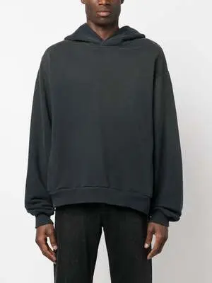 Acne Studios Logo-print Drop-shoulder Hoodie