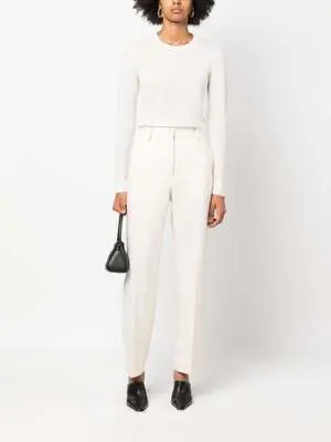 Theory Long-sleeved Cashmere Jumper - White