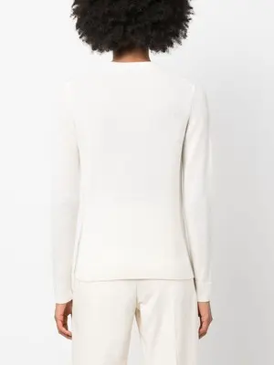 Theory Long-sleeved Cashmere Jumper - White