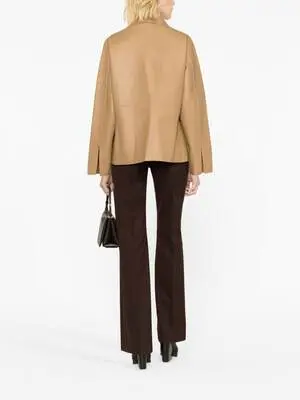 TOTEME Leather Jacket - Brown