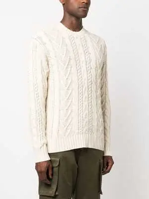 Polo Ralph Lauren Cable-knit Cotton-blend Jumper