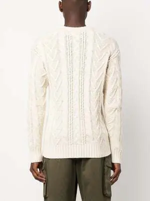 Polo Ralph Lauren Cable-knit Cotton-blend Jumper