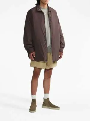 Fear Of God Logo-embossed Zip-up Shirt Jacket
