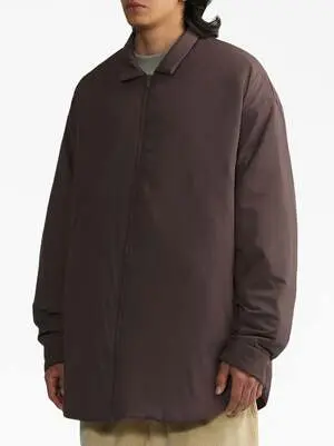 Fear Of God Logo-embossed Zip-up Shirt Jacket