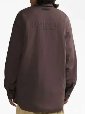 Fear Of God Logo-embossed Zip-up Shirt Jacket