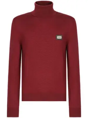 Dolce & Gabbana Essentials Roll-neck Wool Jumper
