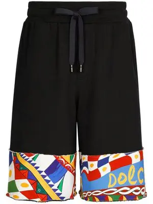 Dolce & Gabbana Abstract-pattern Bermuda Shorts