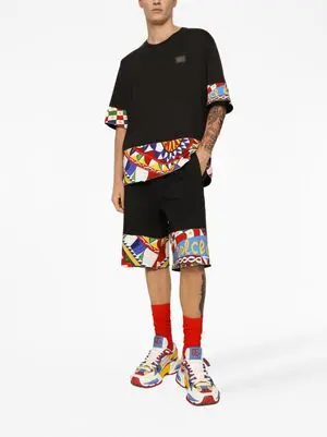 Dolce & Gabbana Abstract-pattern Bermuda Shorts