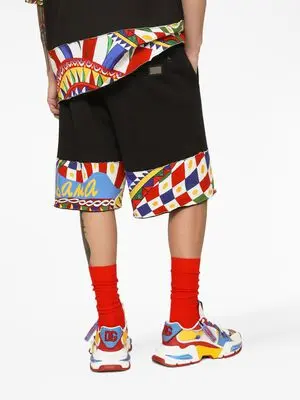 Dolce & Gabbana Abstract-pattern Bermuda Shorts