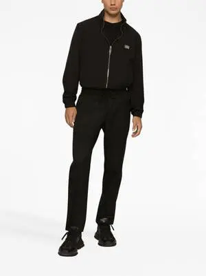 Dolce & Gabbana Logo-plaque Track Pants - Black