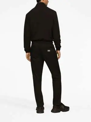 Dolce & Gabbana Logo-plaque Track Pants - Black