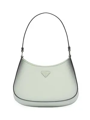 Prada Women's Cleo Brushed Leather Shoulder Bag - Green Green