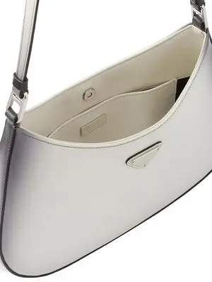 Prada - Women's Cleo Brushed Leather Shoulder Bag - Green