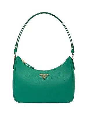 Prada Prada Re-Edition Saffiano Leather Mini Bag - Green