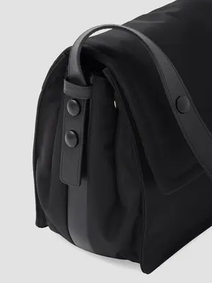 Prada Padded Re-nylon Shoulder Bag - Black