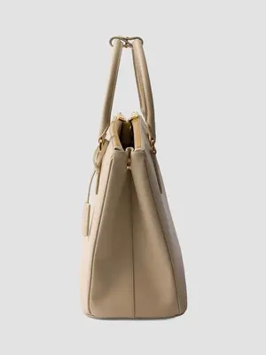 Prada Galleria Saffiano Leather Bag - Beige Khaki
