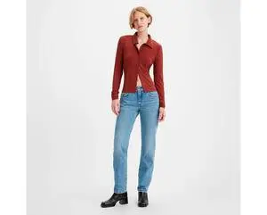 LEVI'S Middy Straight Leg Jeans