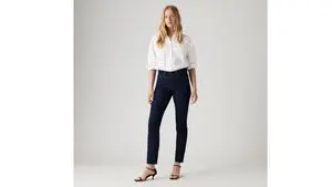 LEVI'S 724 High-rise Slim Straight Jeans - Cast Shadows