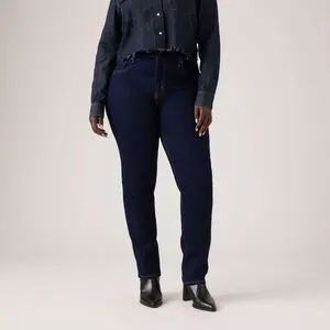 LEVI'S 724 High-rise Slim Straight Jeans - Cast Shadows