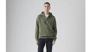 LEVI'S Zip-up Hoodie Sweatshirt - Thyme