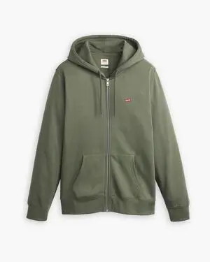 LEVI'S Zip-up Hoodie Sweatshirt - Thyme