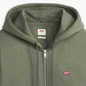 LEVI'S Zip-up Hoodie Sweatshirt - Thyme