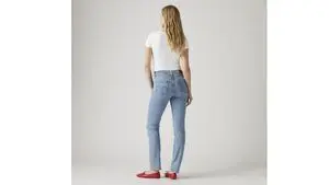 LEVI'S High Rise Slim Straight Jeans - Blue Wave