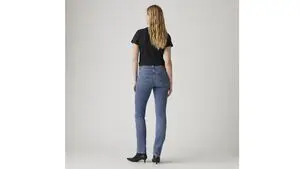 LEVI'S 724 High-rise Slim Straight Jeans - Blue Wave