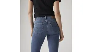 LEVI'S 724 High-rise Slim Straight Jeans - Blue Wave