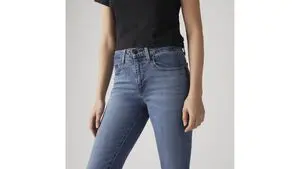 LEVI'S 724 High-rise Slim Straight Jeans - Blue Wave