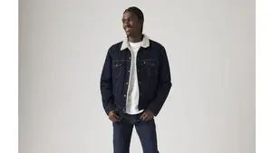 LEVI'S Type Iii Sherpa Trucker Jacket - Juniper Rinse