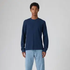 LEVI'S Long-sleeve Standard Fit Thermal T-shirt - Blue