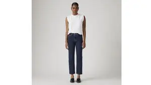 LEVI'S 501 Original Cropped Jeans - Salsa