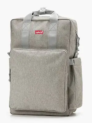 LEVI'S L-pack Large Backpack Middle Grey Melange