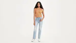 LEVI'S 501 Original Fit Jeans - Destructed Light Indigo