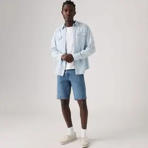 LEVI'S 405 Standard 10" Denim Shorts - Medium Score