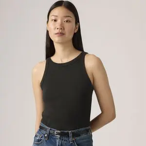 LEVI'S Essential Racer Tank Top - Caviar