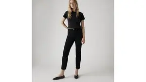 LEVI'S 501 Original Cropped Jeans - Black Sprout