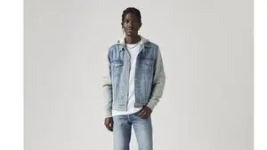 LEVI'S Hybrid Hoodie Trucker Jacket - Candy Man