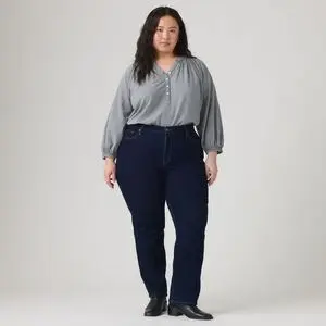 LEVI'S High Rise Slim Straight Fit Jeans