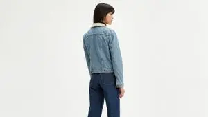 LEVI'S Original Sherpa Trucker Jacket - Divided Blue