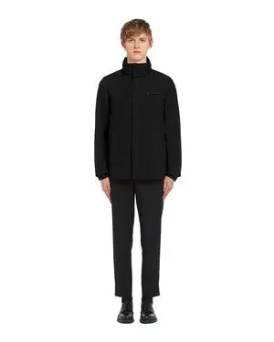 Prada Technical Fabric Blouson Jacket - Black
