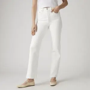 LEVI'S Ribcage Straight Ankle Jeans