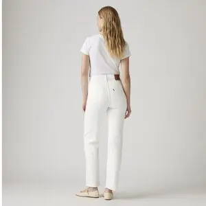 LEVI'S Ribcage Straight Ankle Jeans