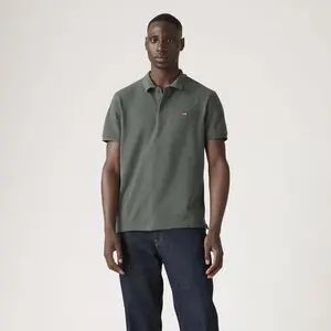 LEVI'S Housemark Polo Shirt - Grey Ore