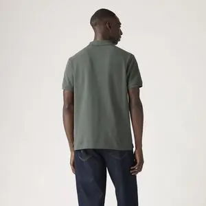 LEVI'S Housemark Polo Shirt - Grey Ore